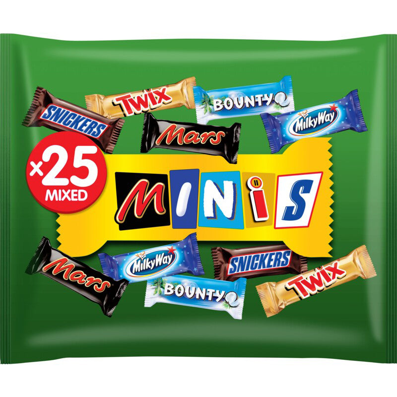 Buy Mars Mixed Minis - Delicious Assorted Chocolate Treats! Worldwide ...