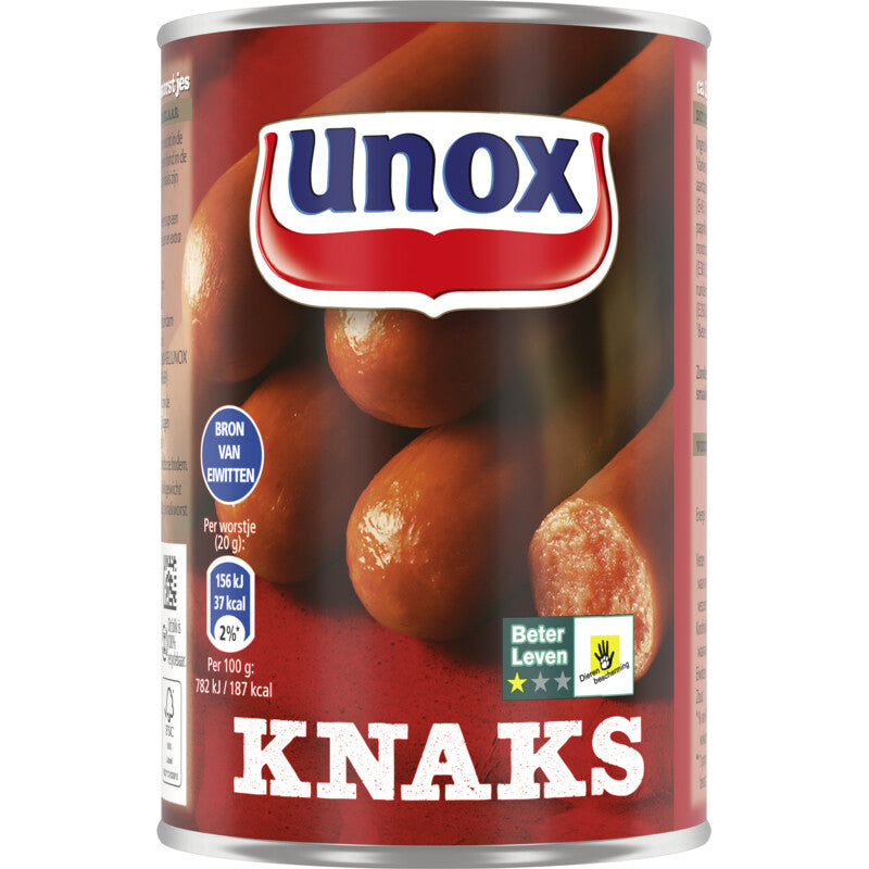 Unox Sausage Knaks - Delicious and Flavorful Sausage Snacks Worldwide ...
