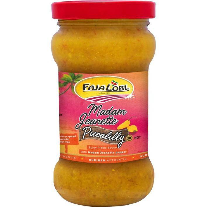 Faja Lobi Madam Jeanette Piccalilly - Spicy Surinamese Hot Pepper ...