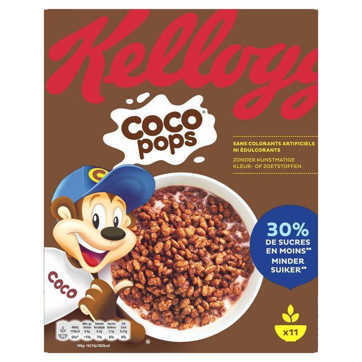 Kellogg's Coco Pops: Delicious Chocolate Cereal for Breakfast Worldwide ...