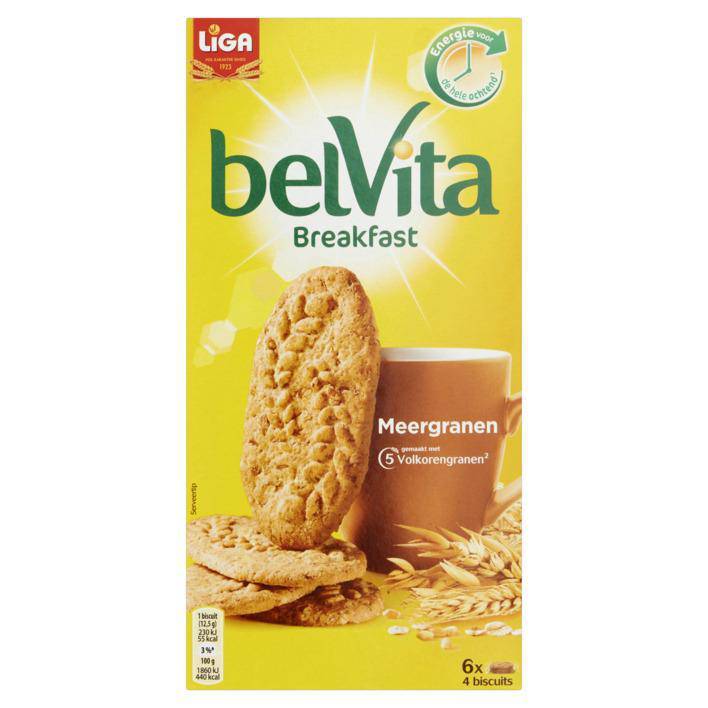 Liga Belvita Biscuits Multigrain - Delicious & Nutritious Snack ...