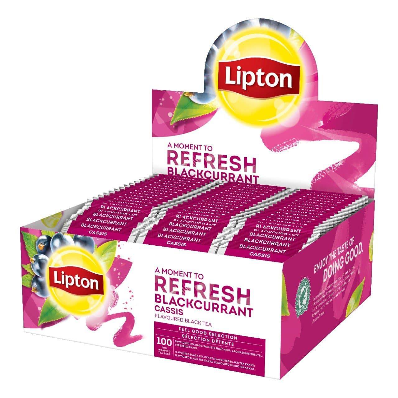 Lipton Black Tea Forest Fruits 100 Pack | Pantry