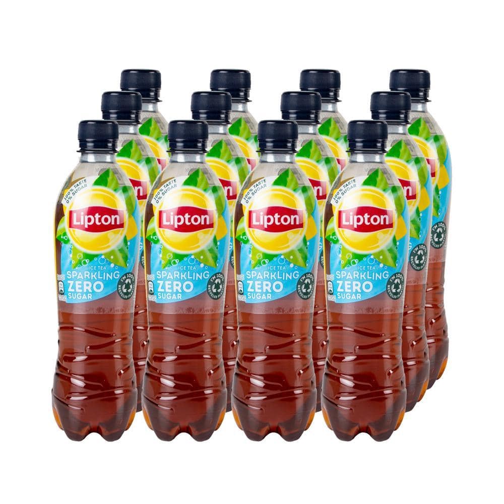 Lipton Ice Tea Sparkling Zero - Refreshing 12x500ml Bottles Worldwide Delivery– Pantry