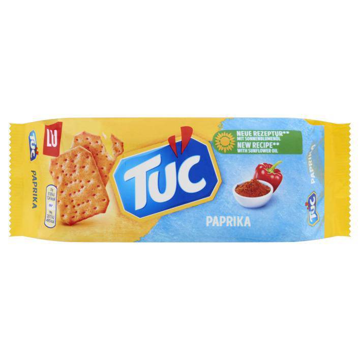 LU Tuc Crackers Paprika - Delicious and Crunchy Snack Worldwide ...