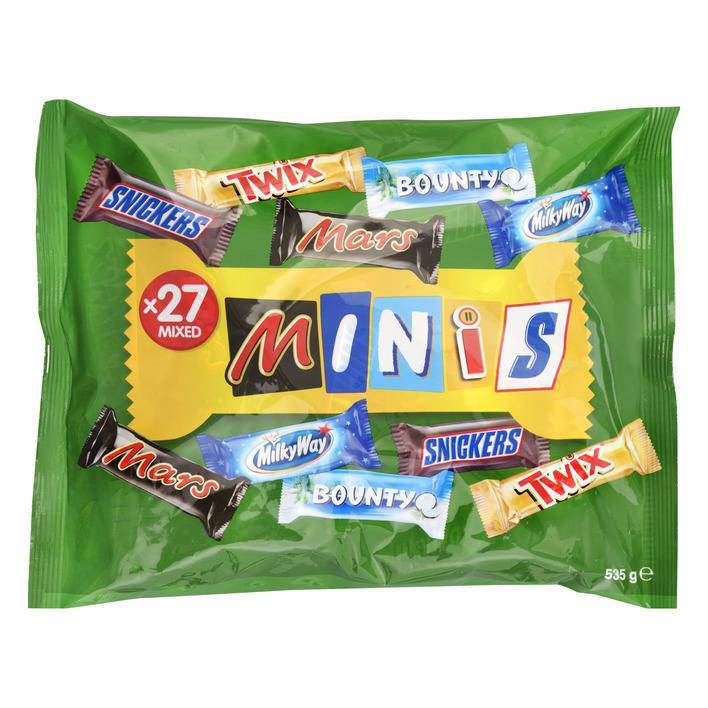 Buy Mars Mixed Minis - Delicious Assorted Chocolate Treats! Worldwide ...