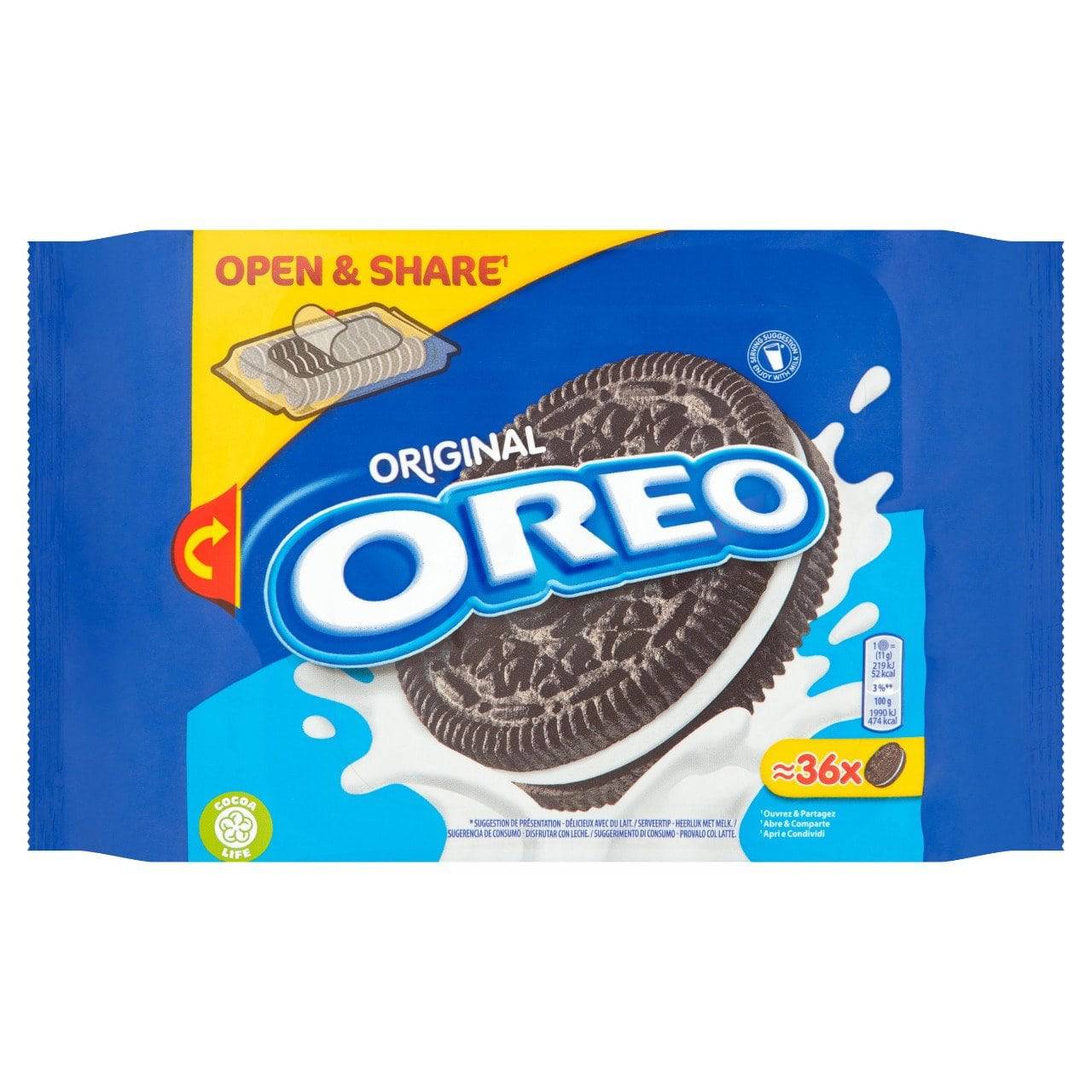 Oreo Cookies Original Vanilla - Classic Treat for Every Sweet Tooth ...
