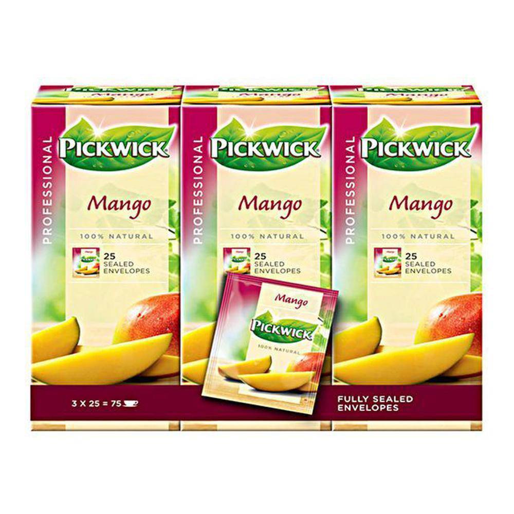 Pickwick Professional Mango 75-Pack: Premium Quality Tea Bags Worldwide ...