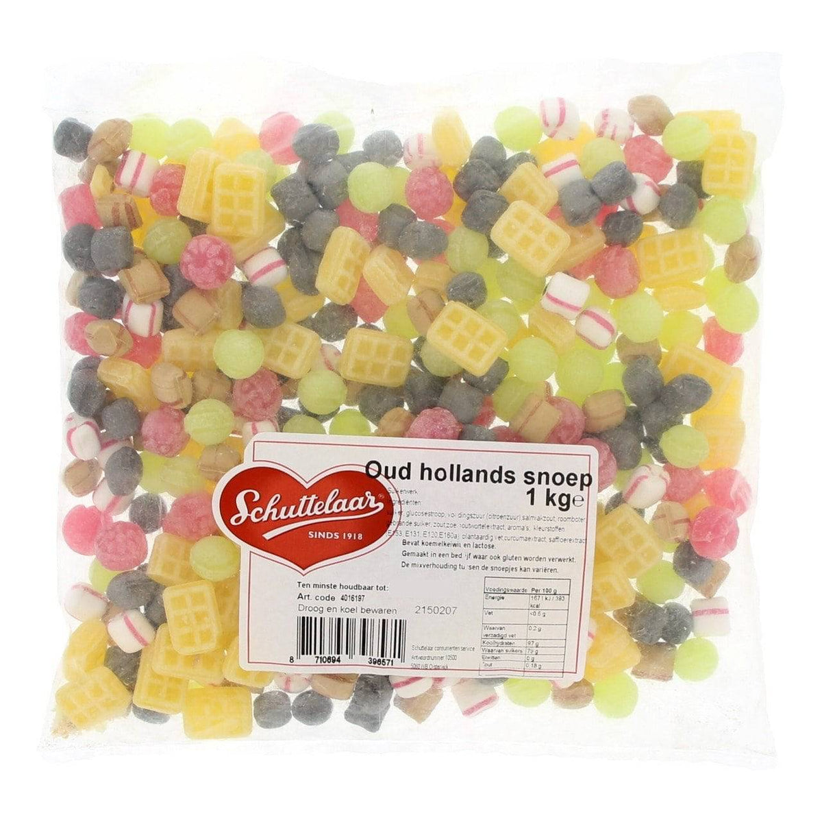 Schuttelaar Old Dutch Candy Mix - Delicious Assortment of Traditional ...
