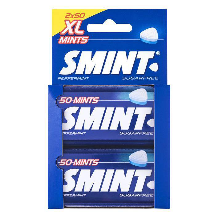 Smint XL Peppermint Duopack - Refreshing Breath Mints for Long-lasting ...