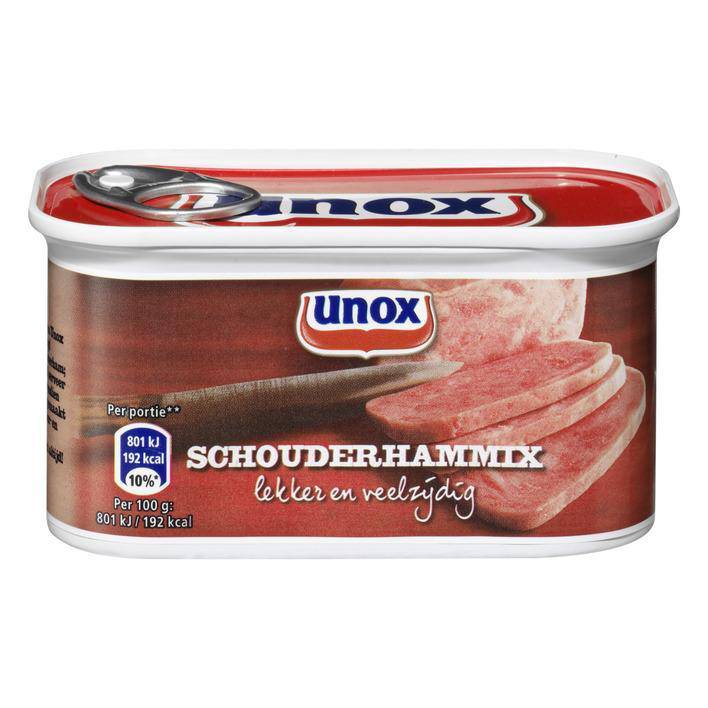 Unox Can of Shoulder Ham Mix - Delicious and Easy to Prepare Worldwide ...